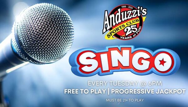 Anduzzi's Music & Events Calendar | Live Music and Game Days